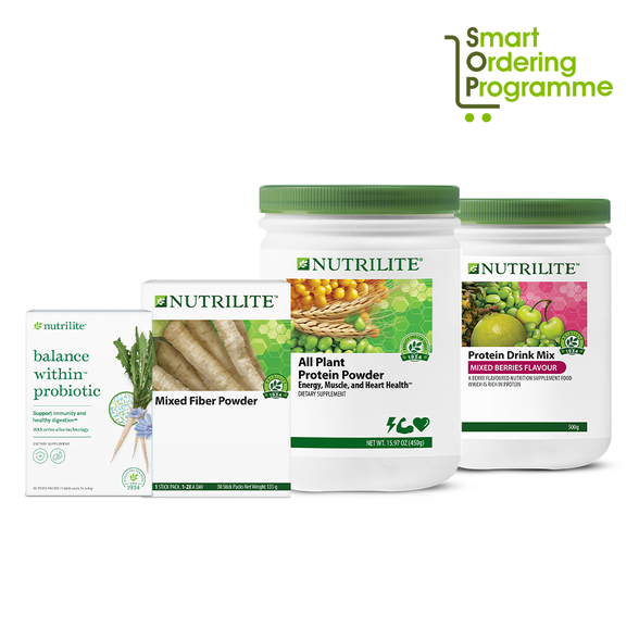 Gut Morning Boosters (2 Protein) | Amway Singapore