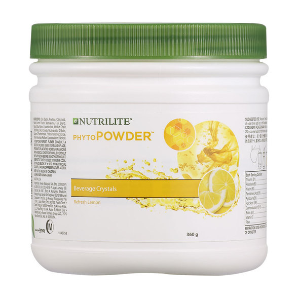 Nutrilite PhytoPOWDER Refresh Lemon | Amway Singapore