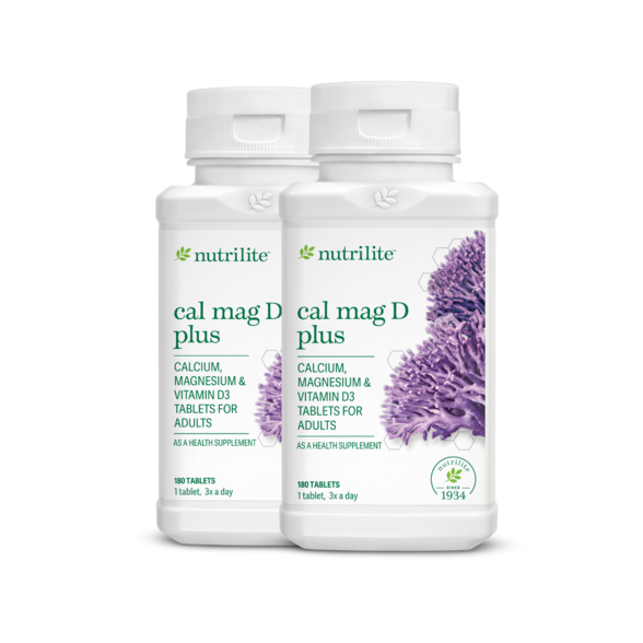 Nutrilite Cal Mag D Plus Twin Pack | Amway Singapore